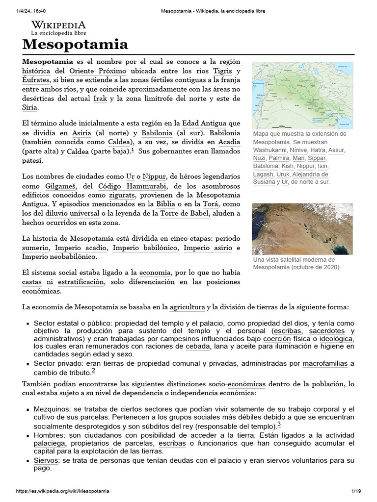 Mesopotamia | PDF | Mesopotamia | Sumeria