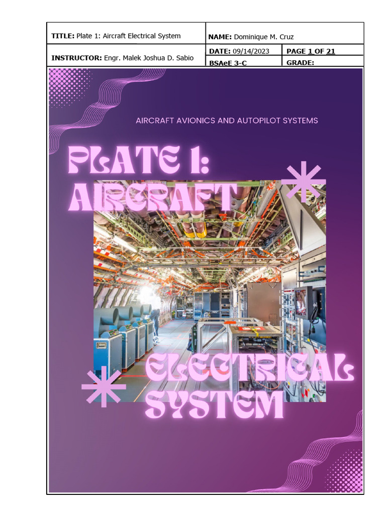 Avionic System | PDF