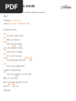 Best Part Ukulele Chords and Tabs | PDF