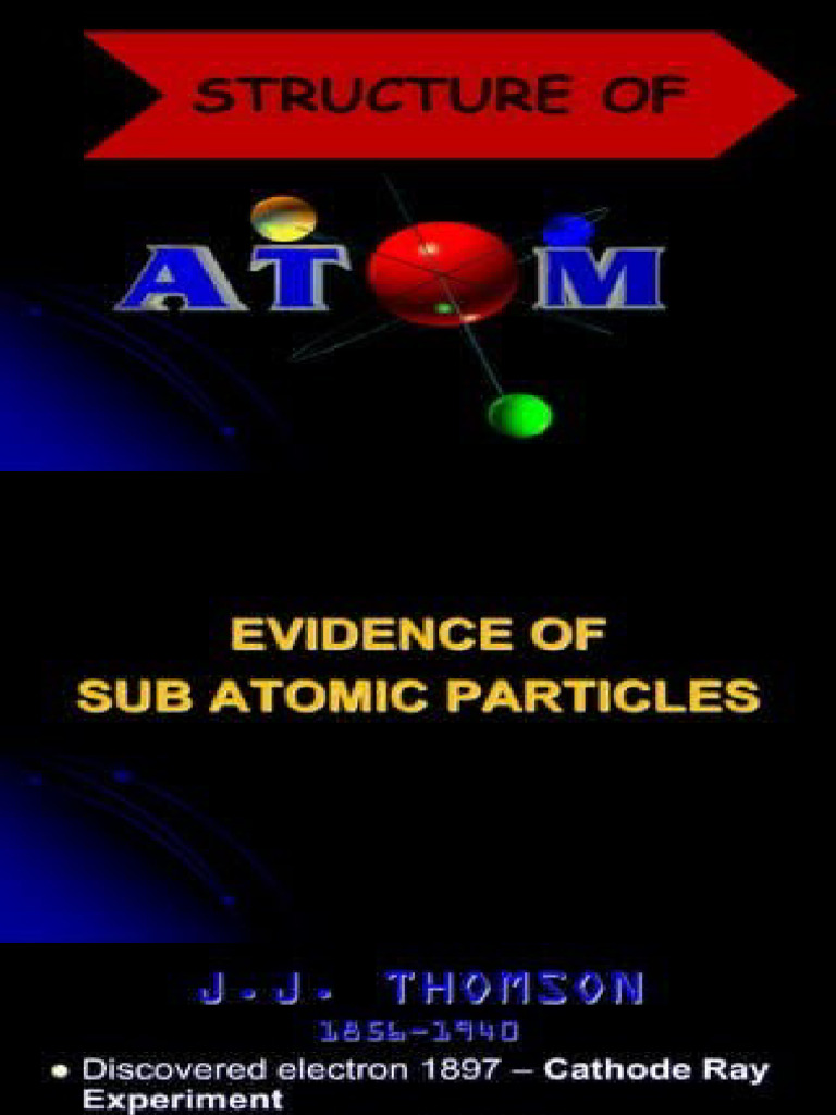 Atom 1 | PDF