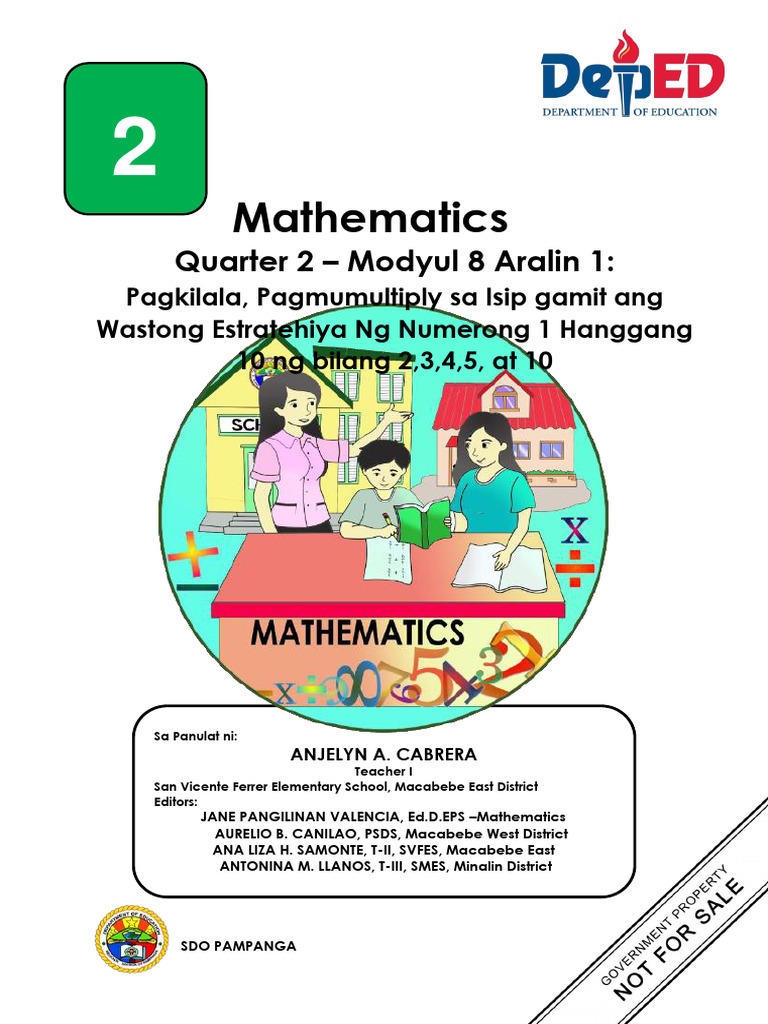 MATH2 Q2 Modyul8 Aralin1 Tagalog Pagkilala Pagmumultiply Sa Isip Gamit ... MATH2 Q2 Modyul8 Aralin1 Tagalog Pagkilala Pagmumultiply Sa Isip Gamit ...