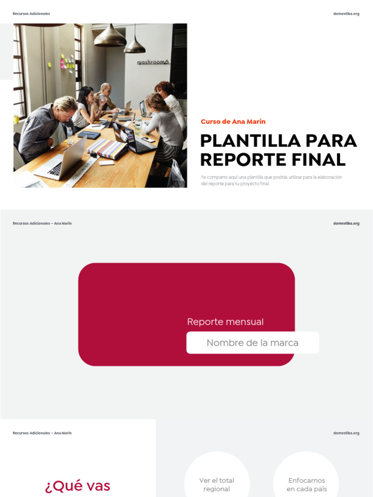 U6-04 - Plantilla para Reporte Final - ES | PDF