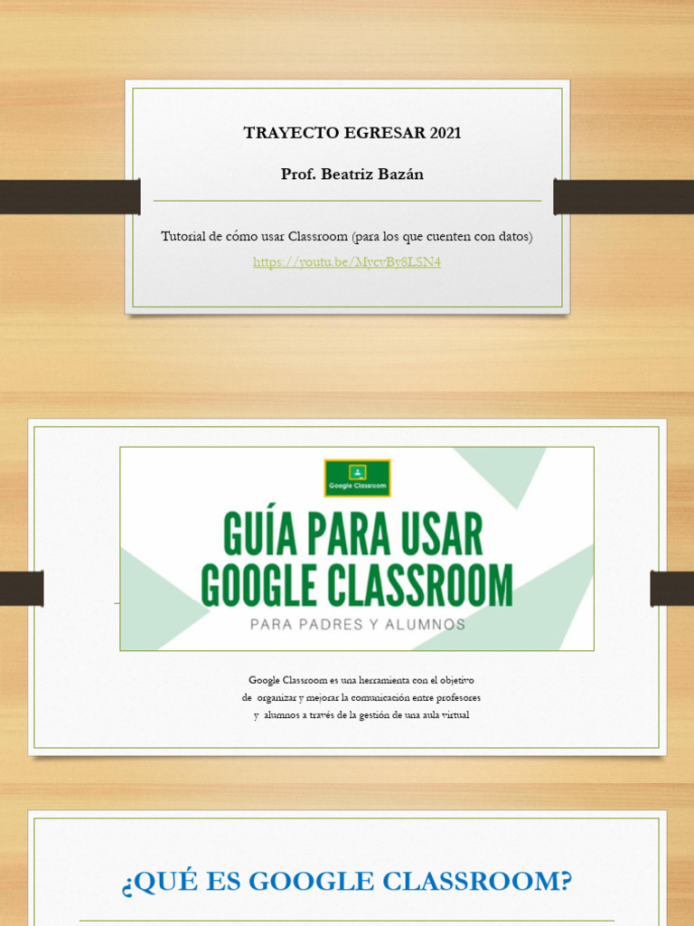 TUTORIAL CÓMO USAR CLASSROOM - B Bazan | PDF | Software | Informática