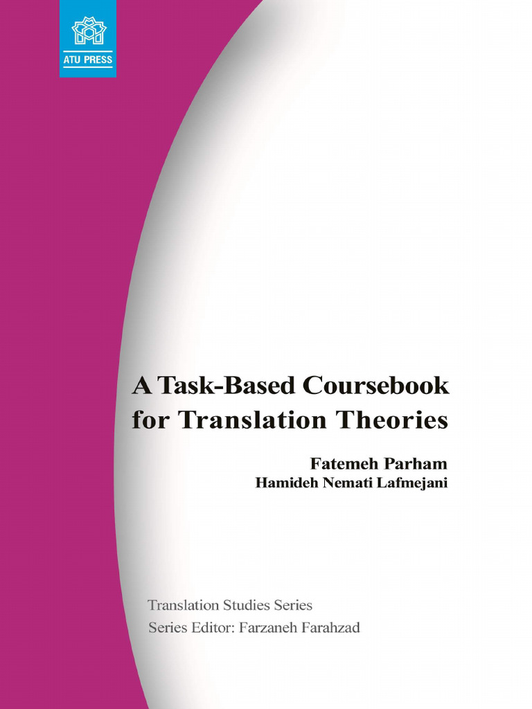 A Task Based Coursebook For Translation | PDF