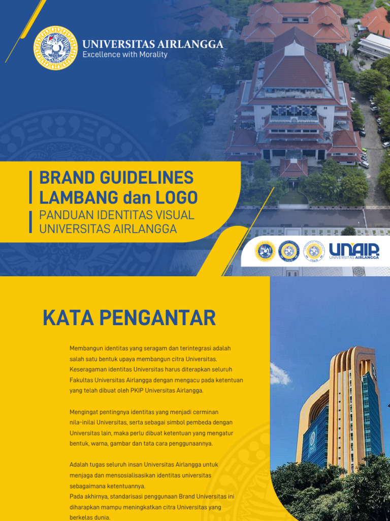 Panduan Identitas Visual UNAIR | PDF