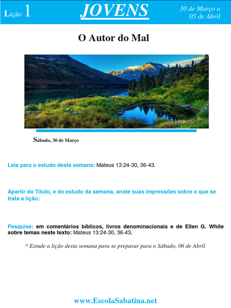 Entendendo o Mal: Parábola do Trigo e Joio | PDF | Pecado | Deus