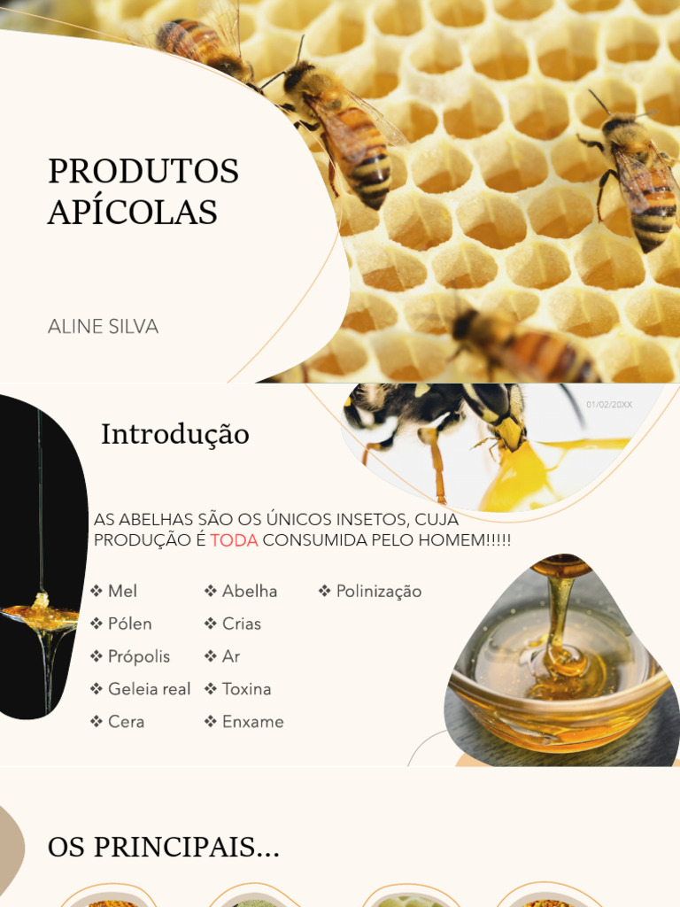 PRODUTOS APÍCOLAS - Resumo | PDF | Mel | Vitamina