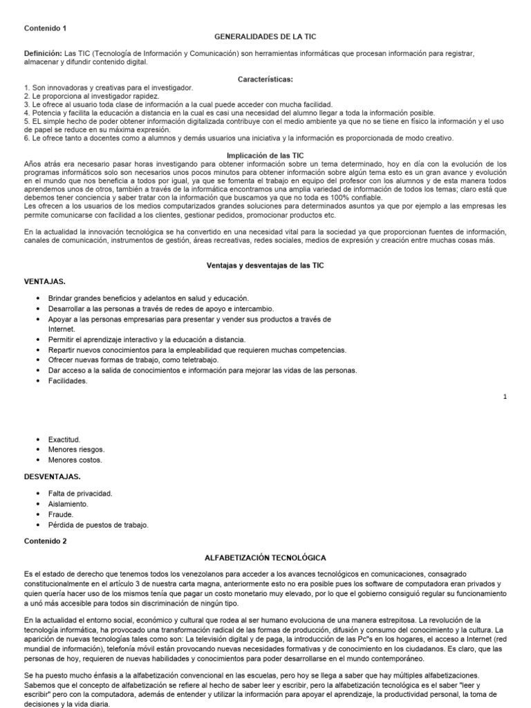 Guia TIC | PDF | Internet | Software libre