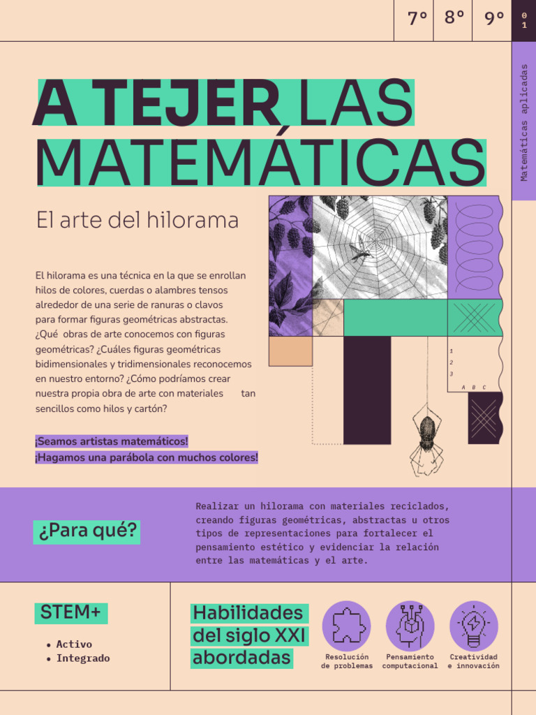 Hilorama: Arte y Matemáticas en Acción | PDF | Geometría