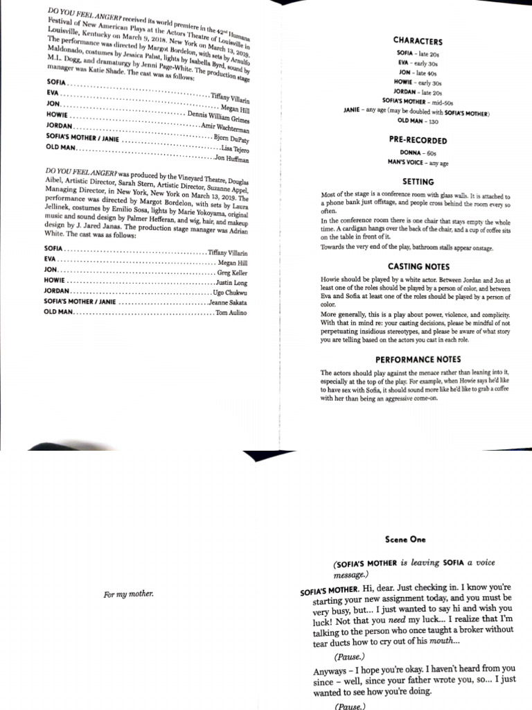 Do You Feel Anger Full Play | PDF | Emotions | Social Psychology