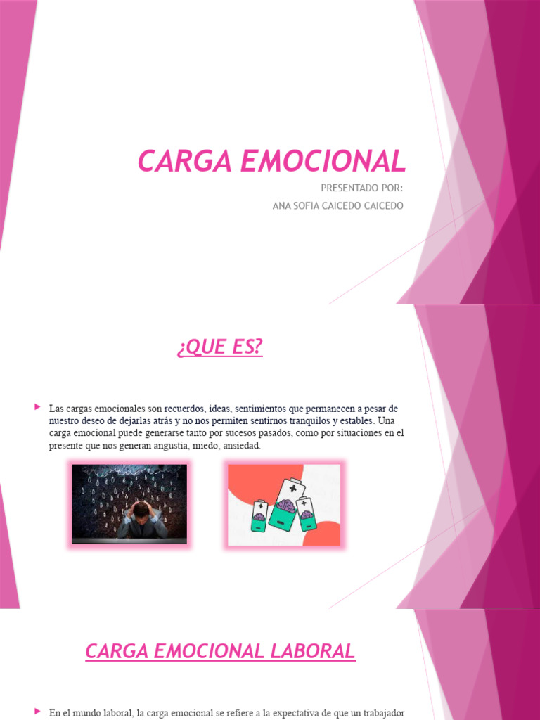 Carga Emocional y Laboral | PDF