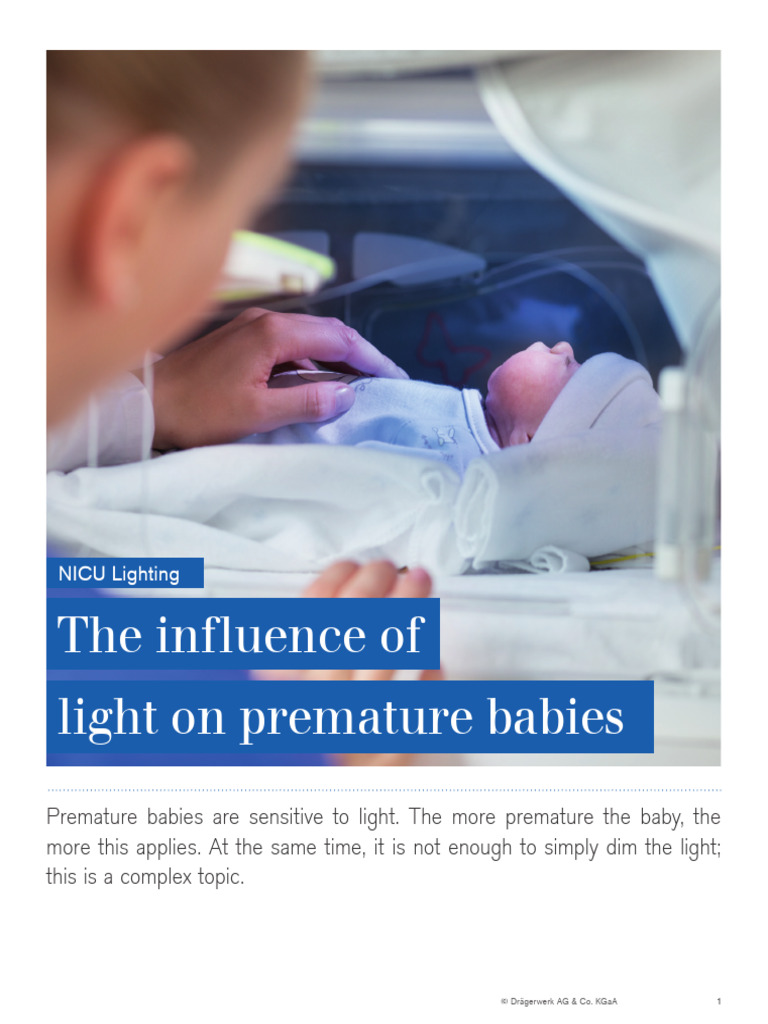 Whitepaper Lighting in Nicu en | PDF | Preterm Birth | Neonatal ...