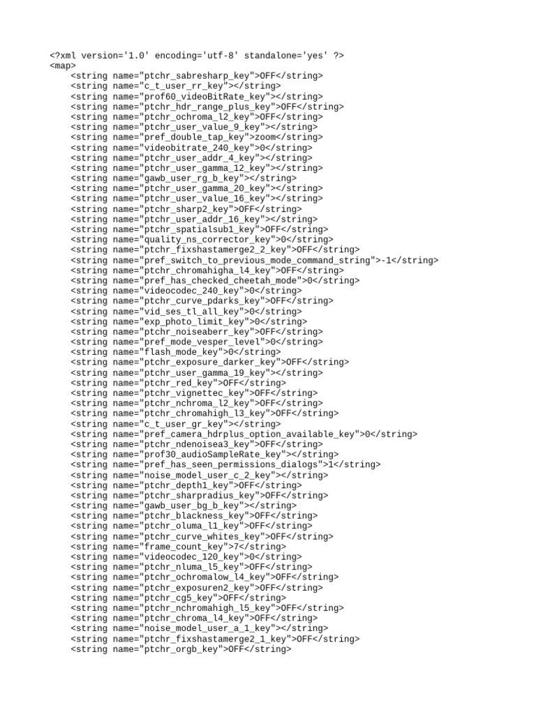 GCAM Config 0.5 Iphone 16 | PDF