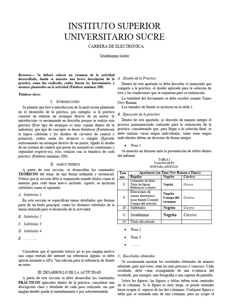 Formato de Paper Académico V2.0 | PDF | Azul | Diseño