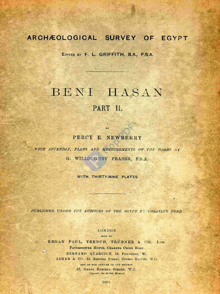 Beni Hasan 2 - Compressed | PDF