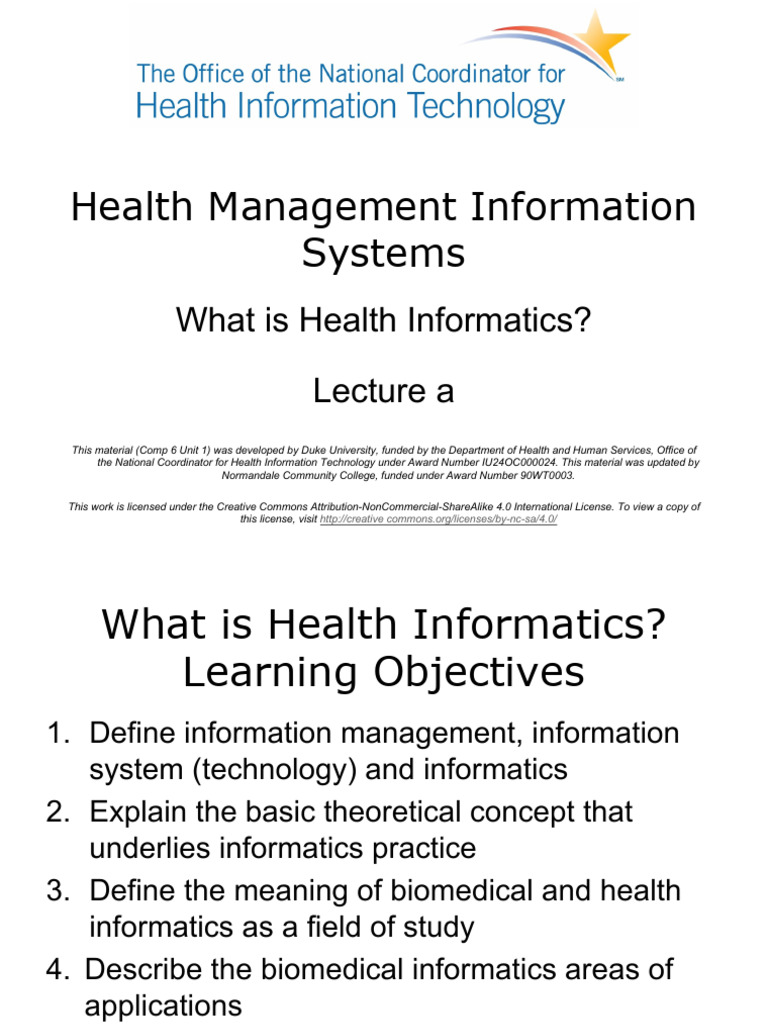 Session 8 | PDF | Health Informatics | Informatics