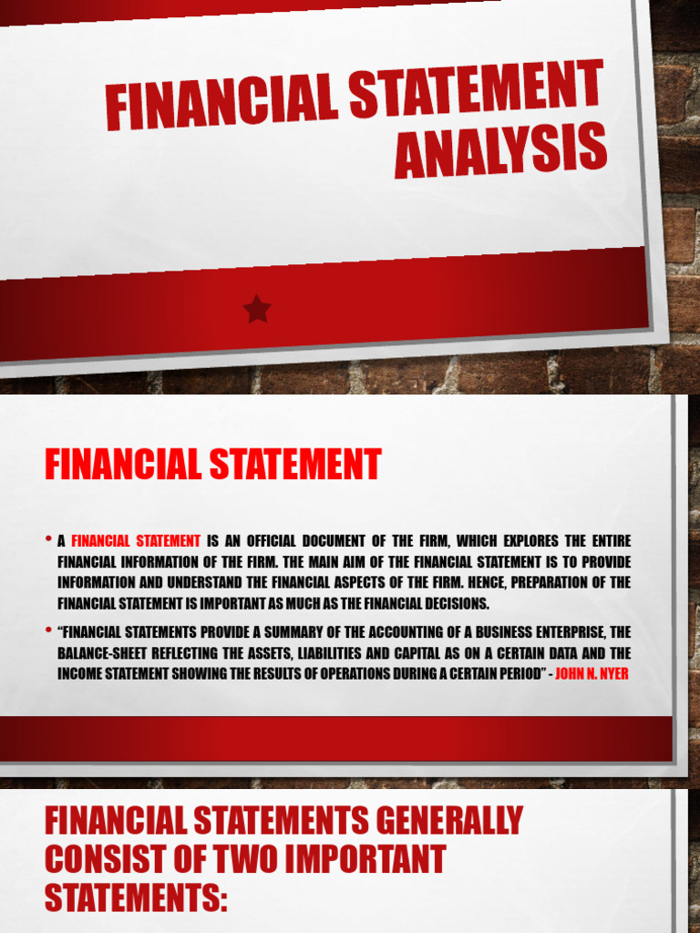 FM - Lesson 2 | PDF | Income Statement | Financial Statement
