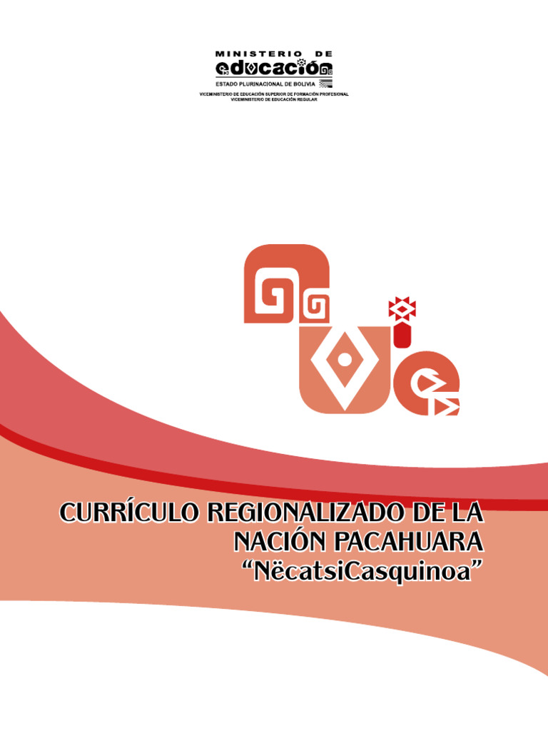 Currículo Regionalizado Pacahuara | PDF | Plan de estudios | Evaluación