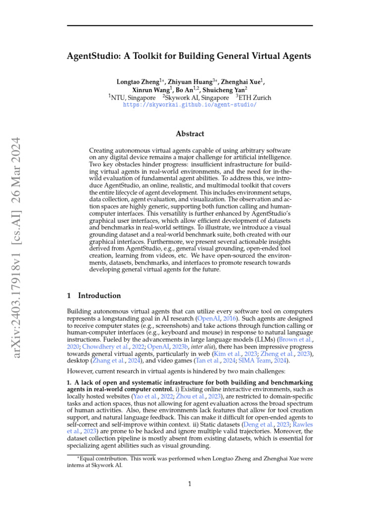 AgentStudio: Build Virtual Agents Toolkit | PDF | Graphical User ...