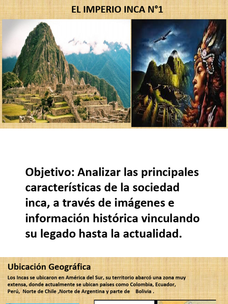 El Imperio Inca | PDF | Imperio Inca | Andes