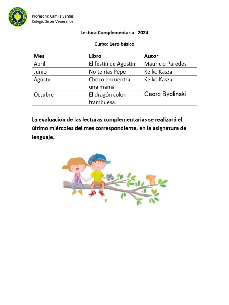 Lectura Complementaria 2024 | PDF