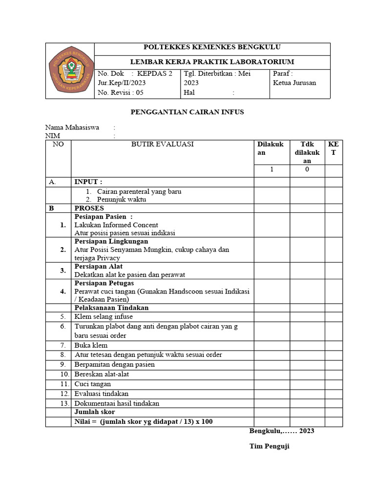 Sop Tutor Kepdas | PDF