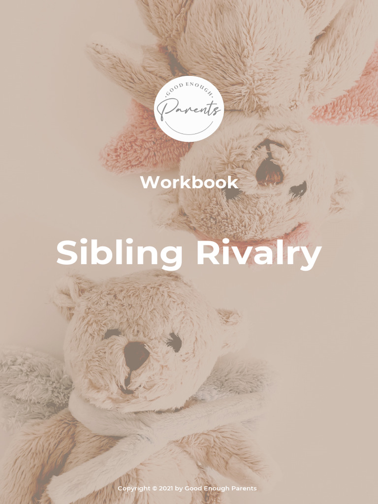 Workbook - Sibling Rivalry-1 | PDF