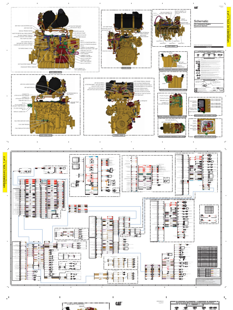 Top View: Electrical System C9.3 Industrial Engine | PDF | Electrical ...