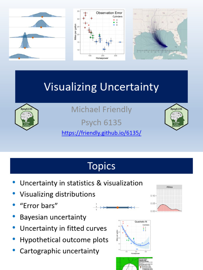 Visualizing Statistical Uncertainty | PDF | Bayesian Inference | Normal ...