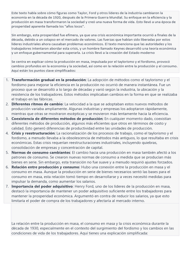 Resumen de Corriat Cap 6 | PDF | John Maynard Keynes | Desempleo