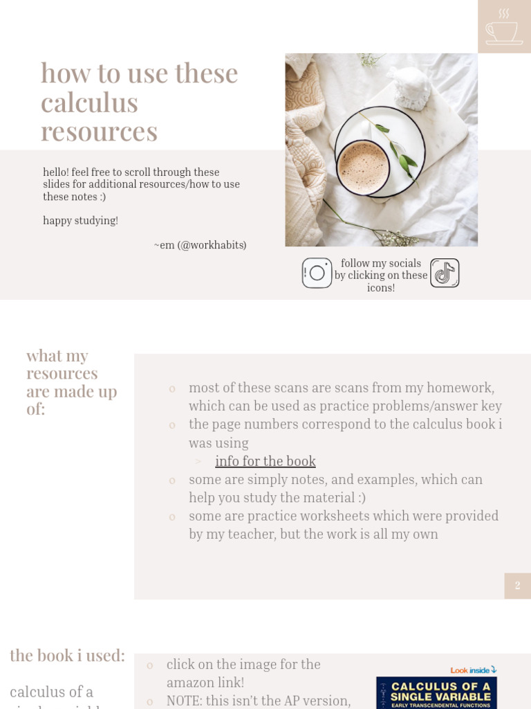 How To Use These Resources | PDF