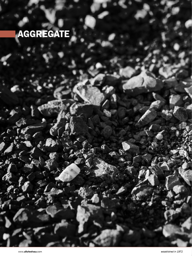 ALFA-17 - Aggregate | PDF | Construction Aggregate | Concrete