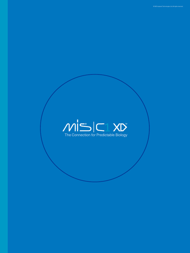 MIS C1 Catalog | PDF | Dental Implant | Dental Anatomy