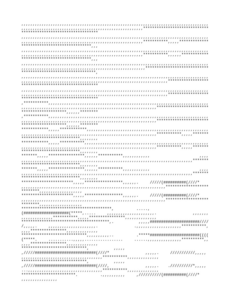 Ascii Art | PDF