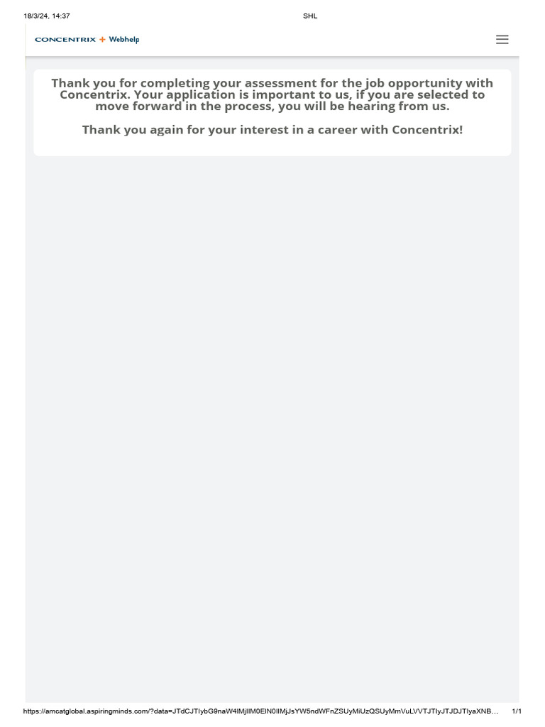 SHL | PDF