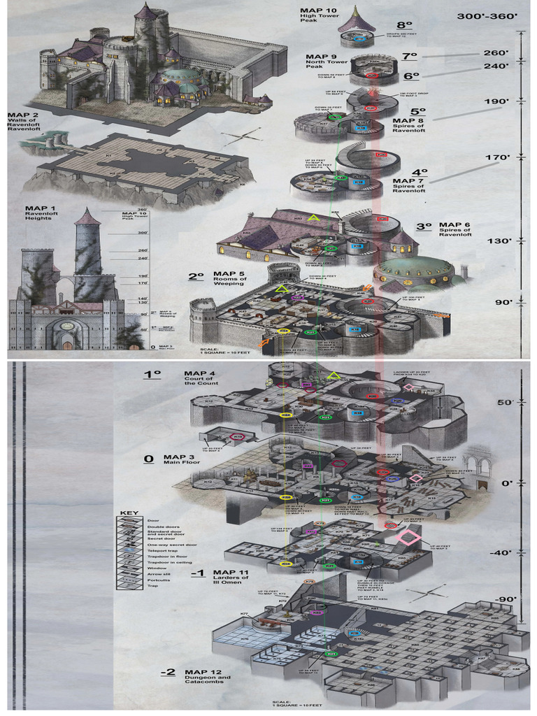 Mapa de Ravenloft | PDF