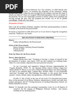 Script For Oath Taking Ceremony | PDF | Self-Improvement