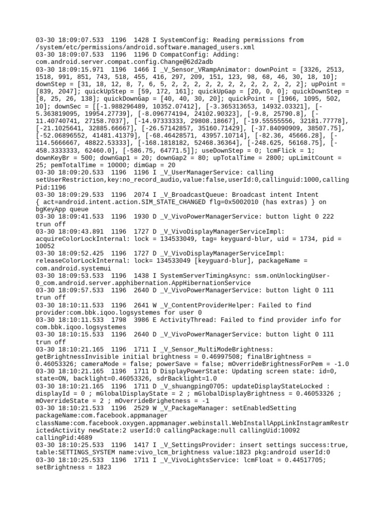 Log | PDF | Operating System Technology | Computer Architecture