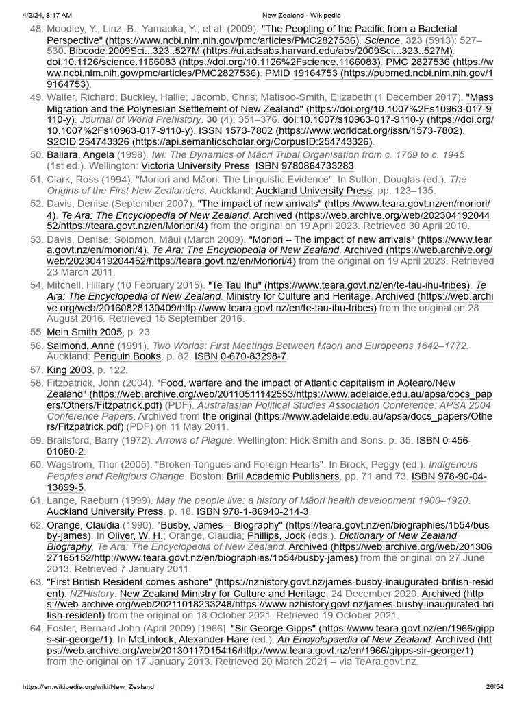 Science: Origins of The First New Zealanders. Auckland | Download Free ...