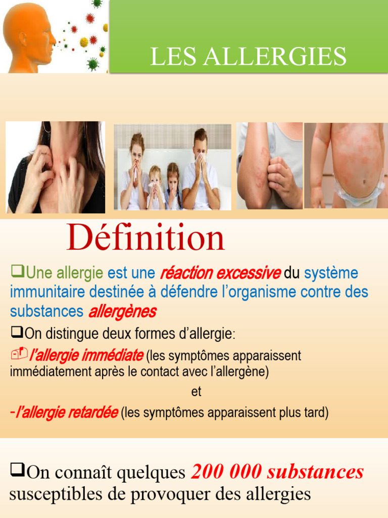 Les Allergies 2 | PDF | Allergie | Allergène