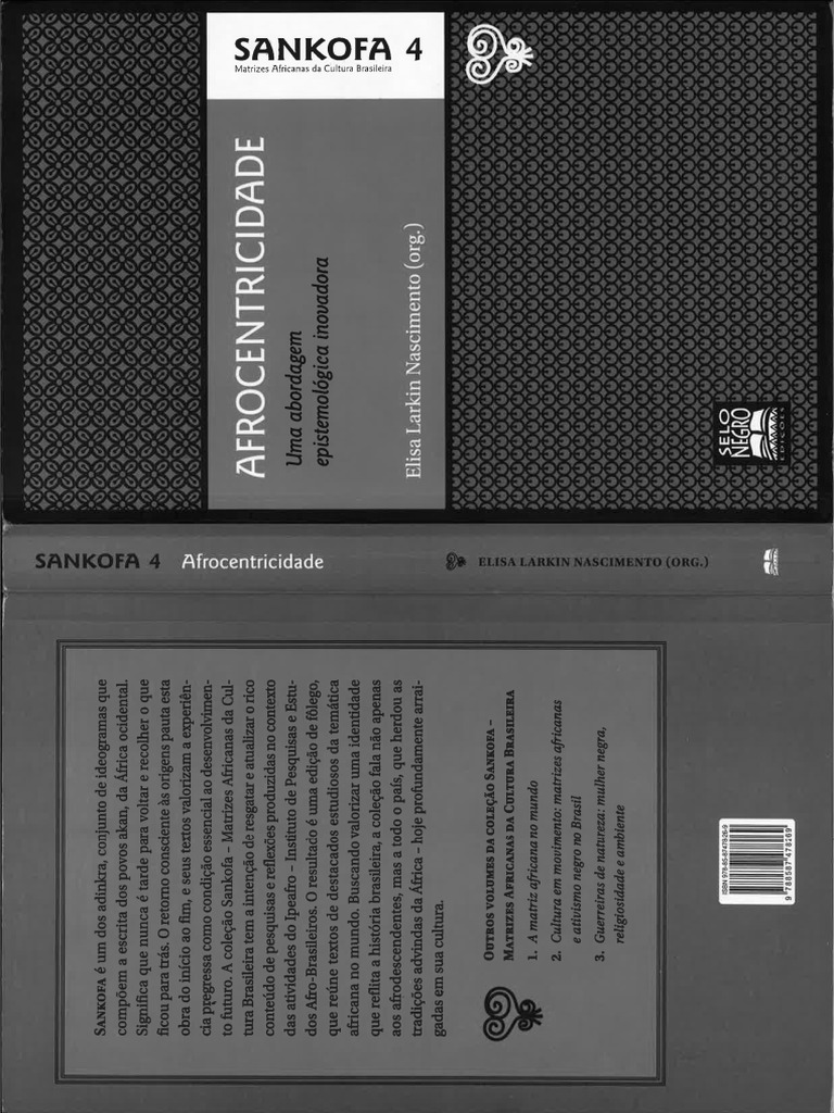 NOBLES, W. Sakhu Sheti - Retomando e Reapropriando Um Foco Psicológico Afrocentrado | PDF