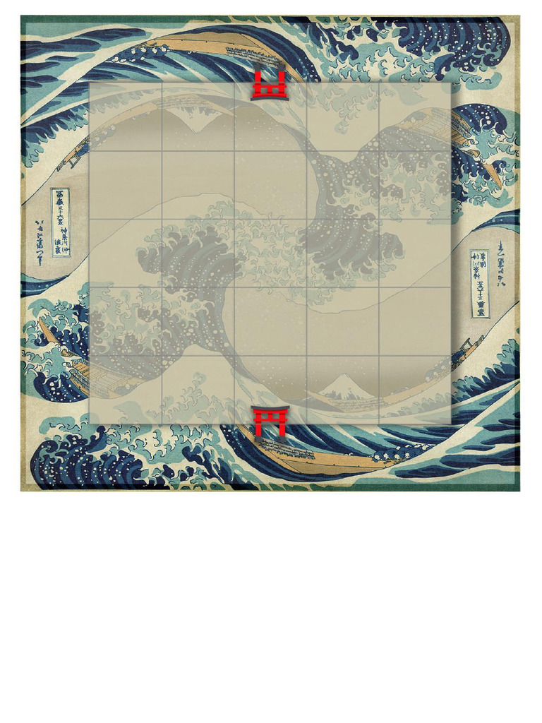 Onitama Tabuleiro Onitama The Great Wa 203080 | PDF