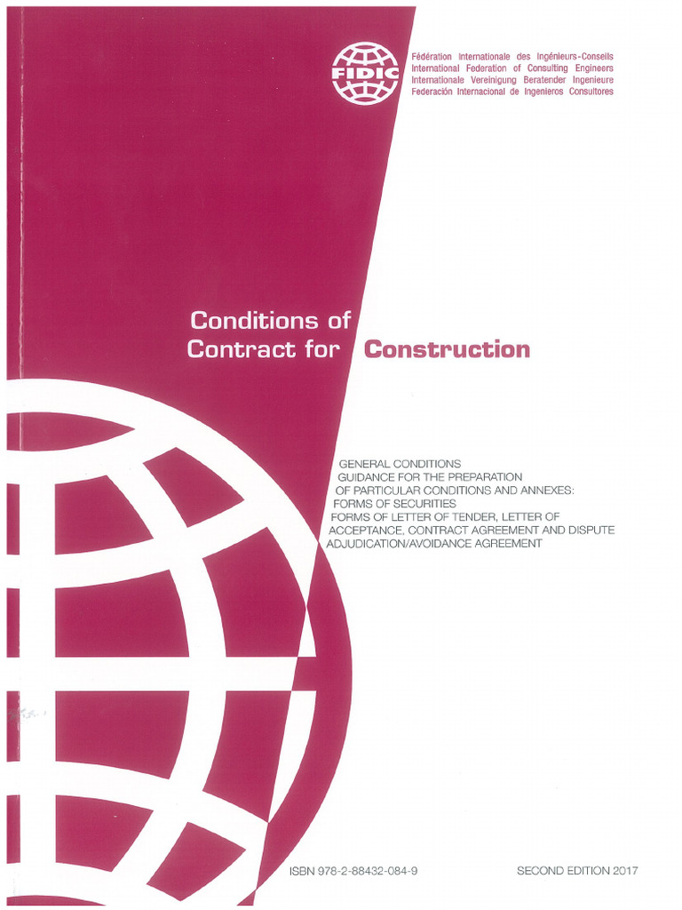 FIDIC Red Book | PDF
