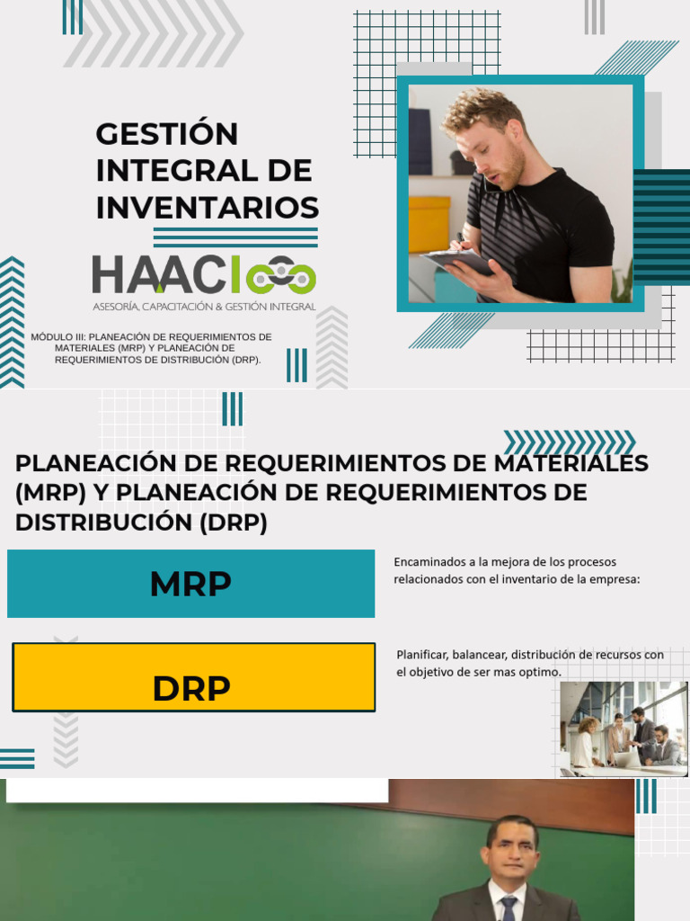Gestión Integral de Inventarios MRP y DRP | PDF