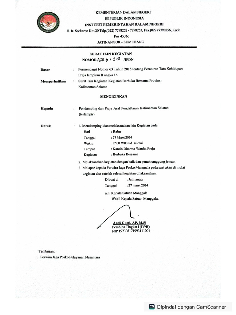 Scan Surat Bukber | PDF