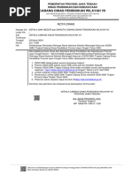 Surat Edaran Pengesahan RKAS ARKAS Tahun Anggaran 2025 | PDF