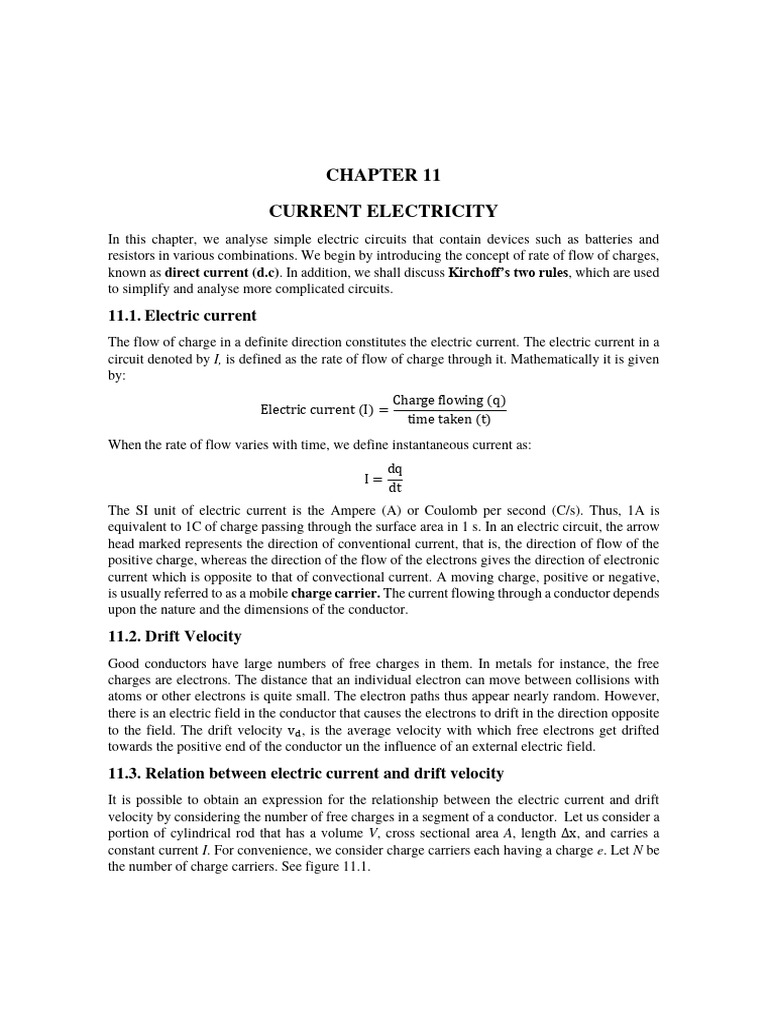 Screenshot 2024-01-28 at 8.35.20 PM | PDF | Electrical Resistivity And Conductivity | Electric ...