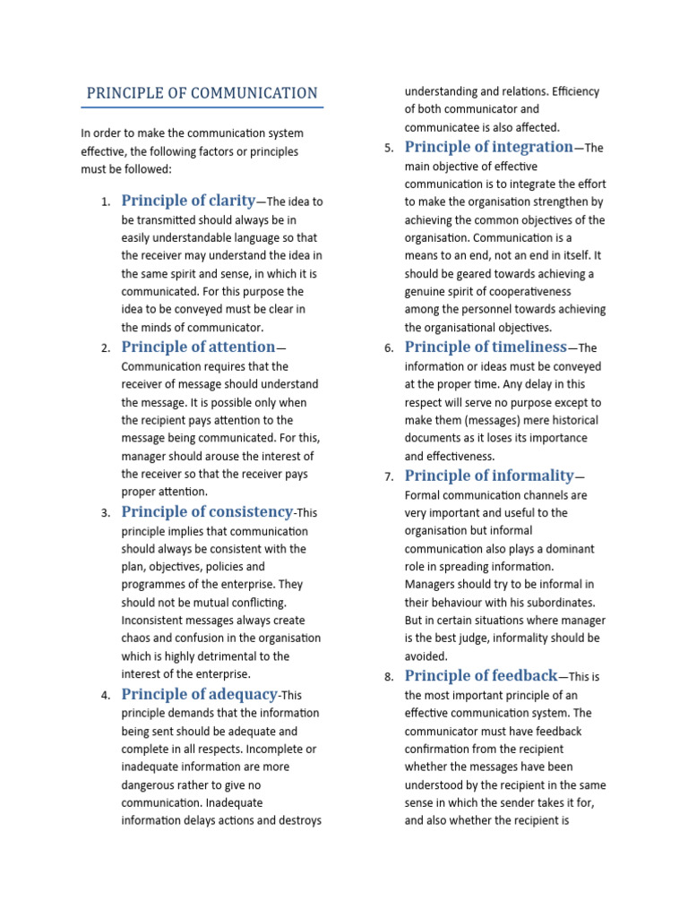 PRINCIPLE OF COMMUNICATION & ETHICS - Shaira | Download Free PDF ...