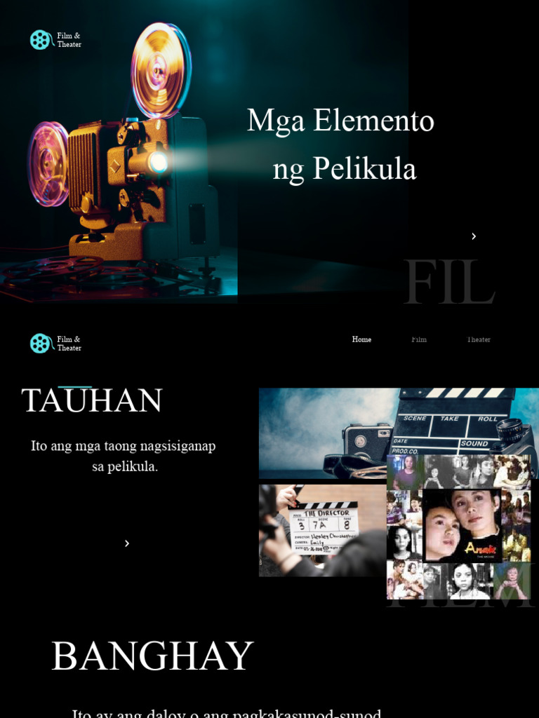 Sinesosyodad Elemento NG Pelikula | PDF