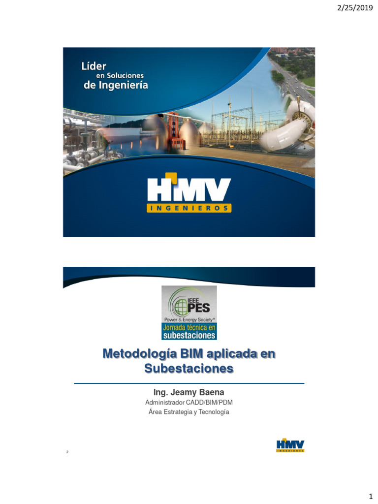 HMV Ieee Pes Bim en Se 2019 | PDF | Sistema de información geográfica | Cad automático